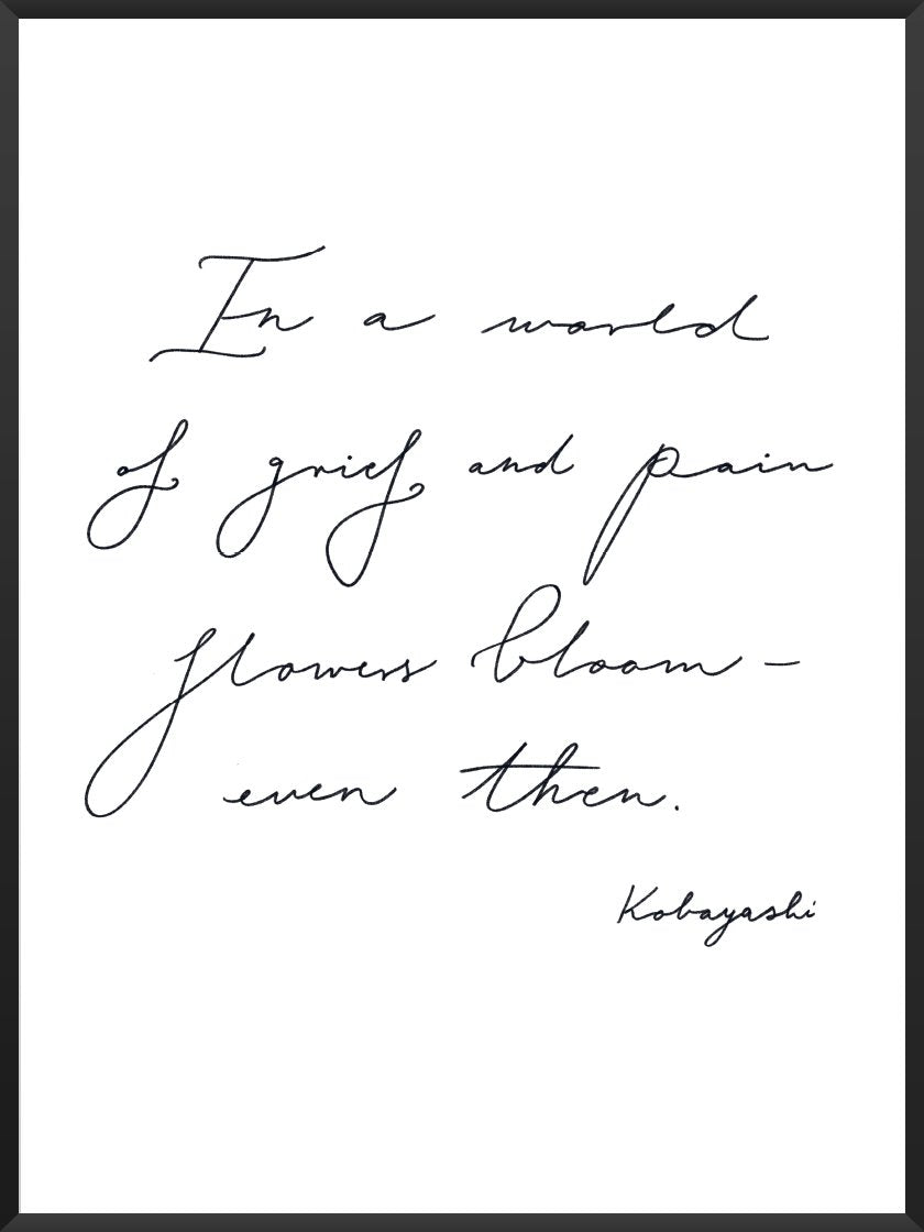 Flower Haiku - Poster – Project Nord