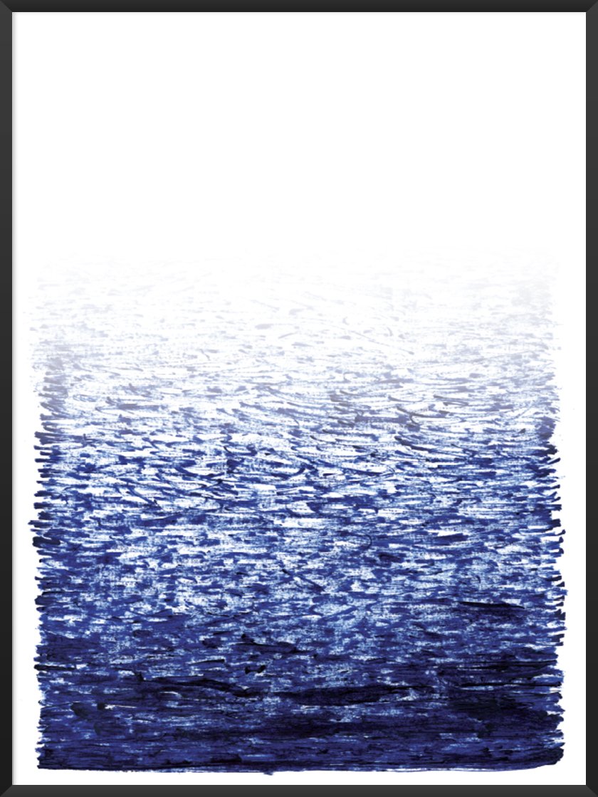 La Mer - Hand-Painted Sea Poster – Project Nord